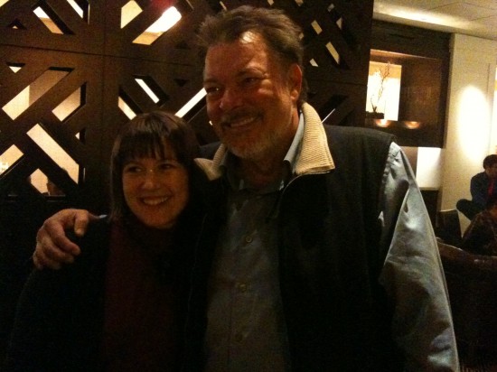 Angela Melick with Jonathan Frakes – HijiNKS ENSUE